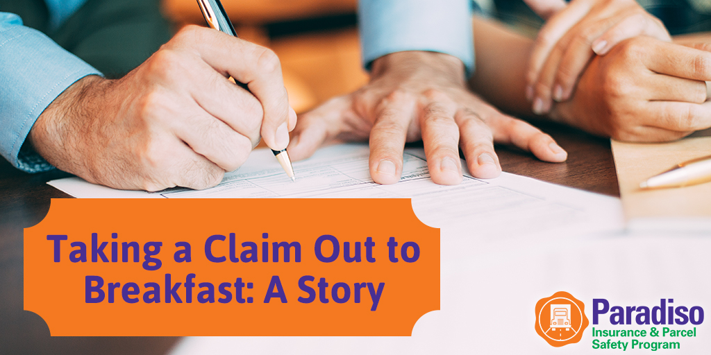 Taking a Claim Out to Breakfast | Paradiso Insurance